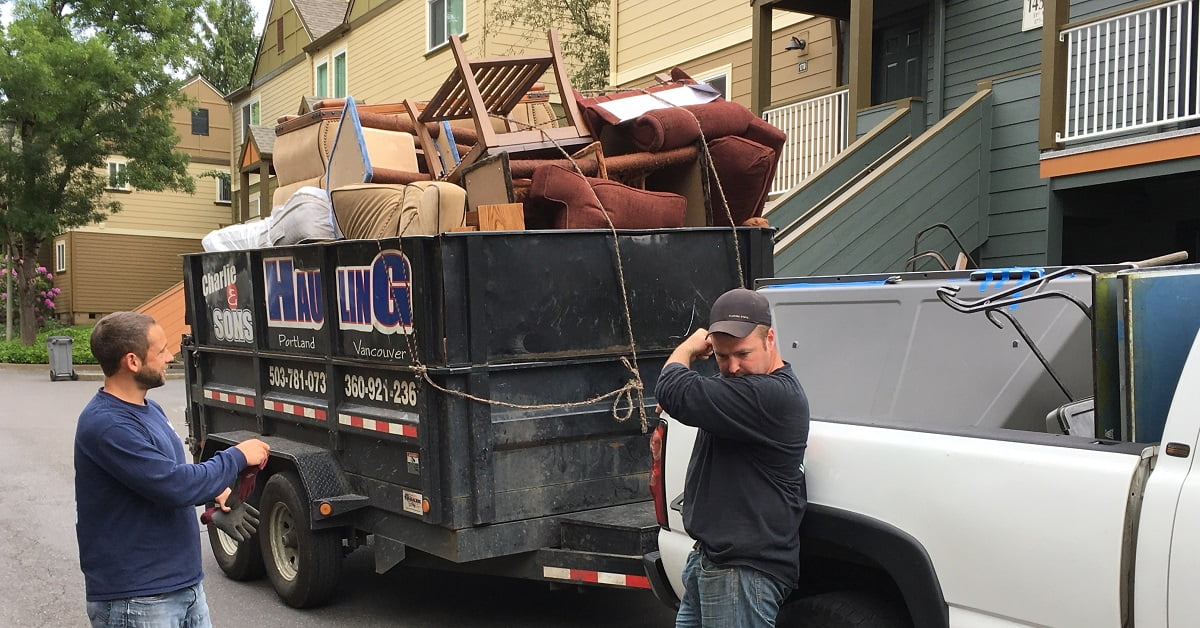 Rental Property Clean Up Portland | Charlie & Sons Hauling LLC