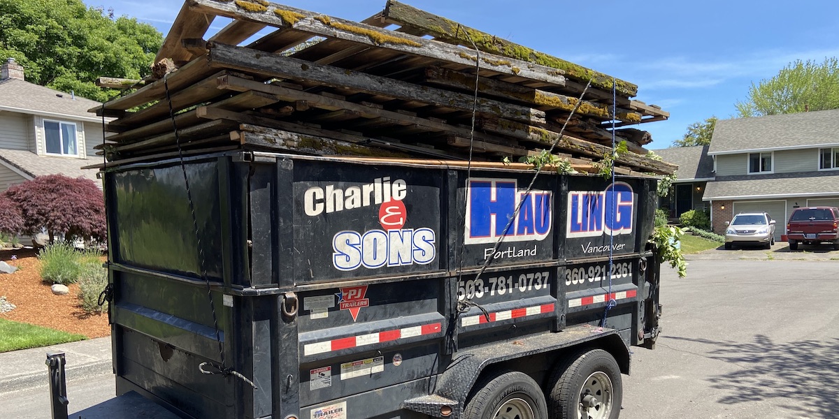 Commercial Junk Removal Portland OR | Charlie & Sons Hauling LLC
